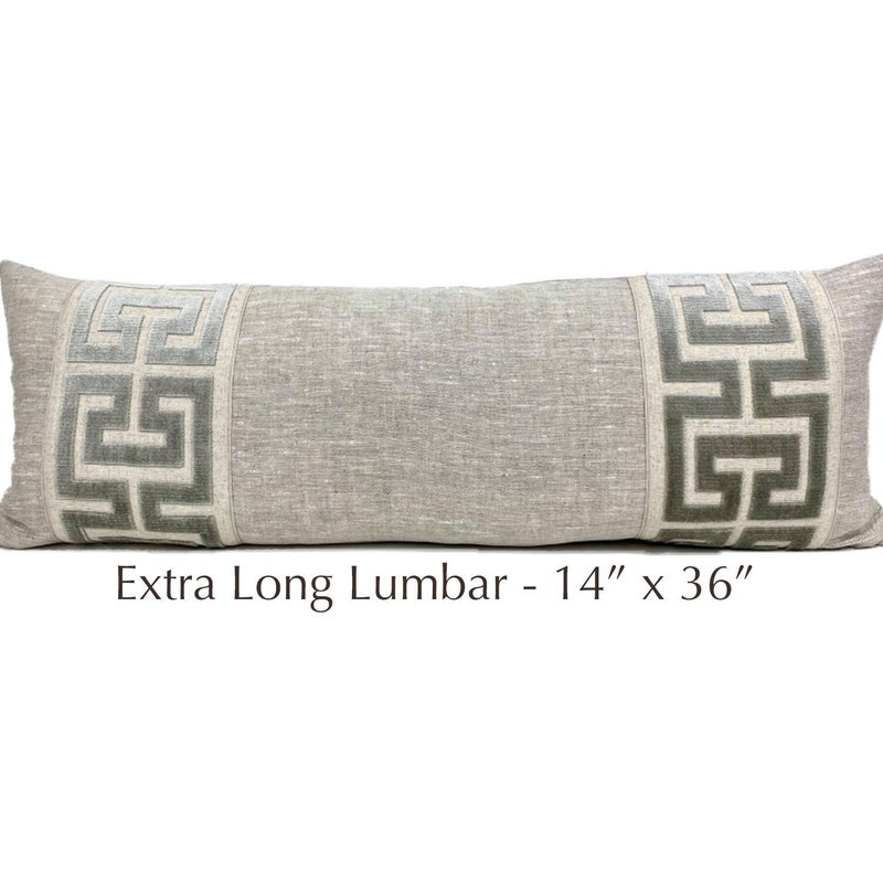 Lumbar Pillow Gray