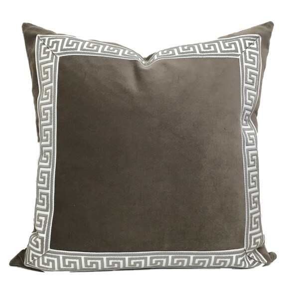 Greek Key Pillow - Etsy