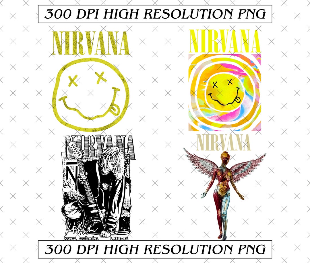 4 Png, Nirvana Png, Nirvana Smile Face, Nirvana Rock Band, Nirvana Design, Nirvana Tour Music ...
