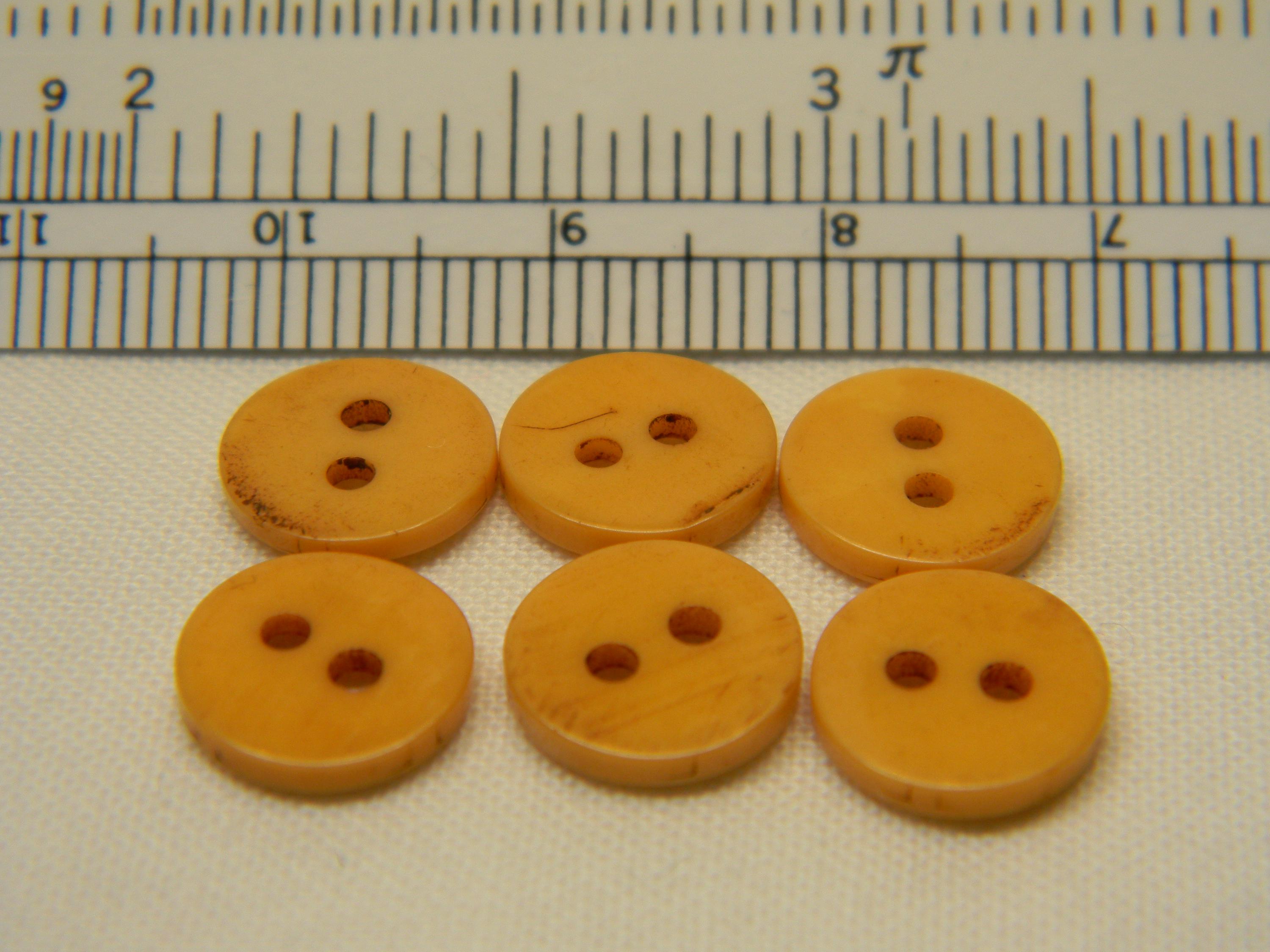 Simple Round Butterscotch Bakelite Buttons - Etsy