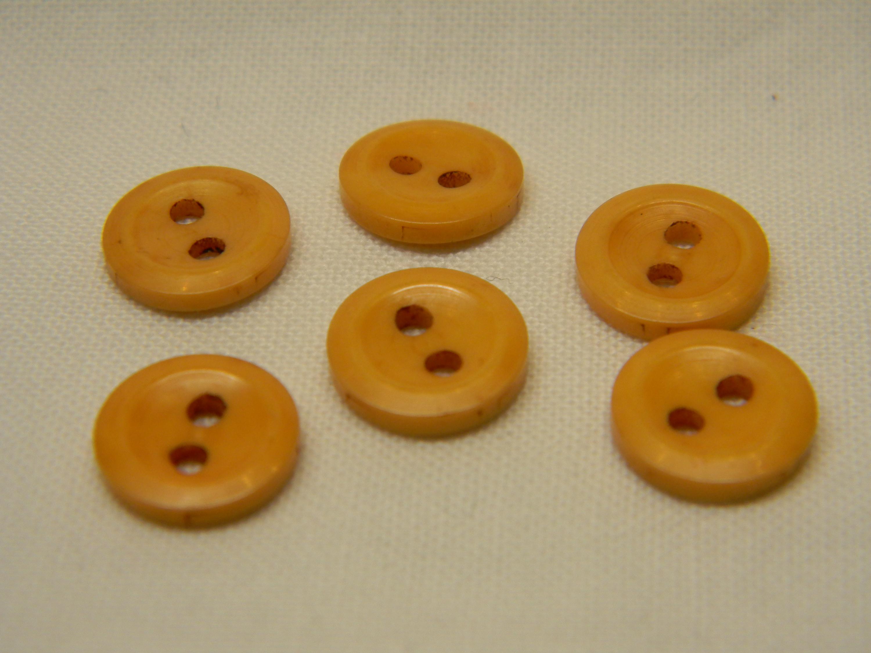 Simple Round Butterscotch Bakelite Buttons - Etsy
