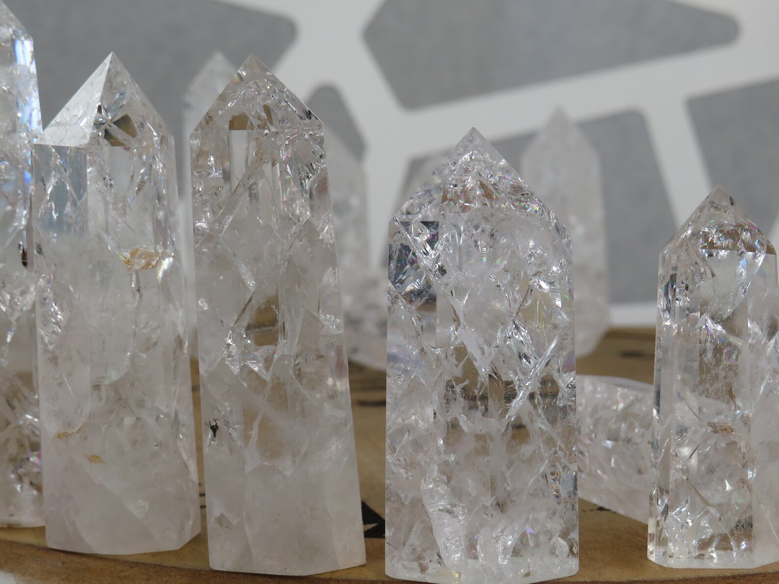 Fire and Ice Quartz Quartz Towers Gemstone Towers Crystal - Etsy