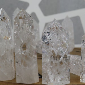 Fire and Ice Quartz, Quartz Towers, Gemstone Towers, Crystal, Fire ...