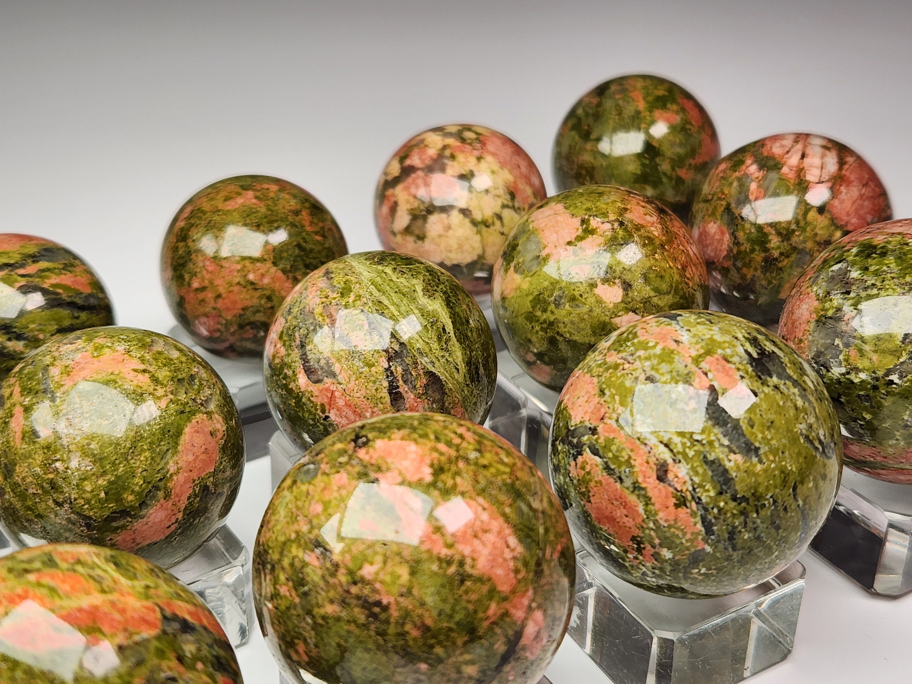 Unakite Sphere, Unakite Gemstone Spheres, Stone of Vision, Unakite ...