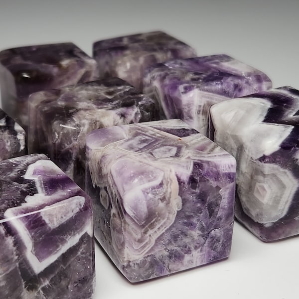 Amethyst Cube - Etsy