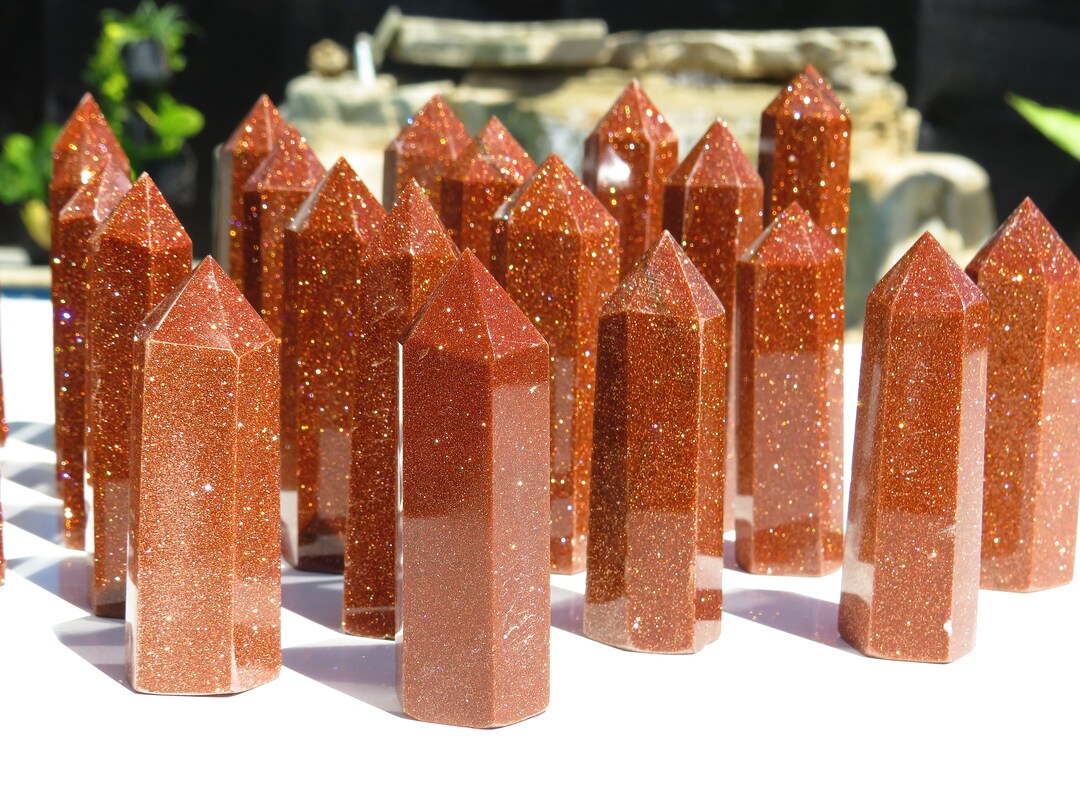 Gold Sandstone Gemstone Crystal, Confidence, Wisdom, Courage, Physical ...