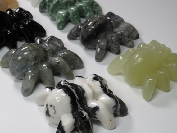 Gemstone Spiders Crystal Spider You Choose Spider Spider - Etsy