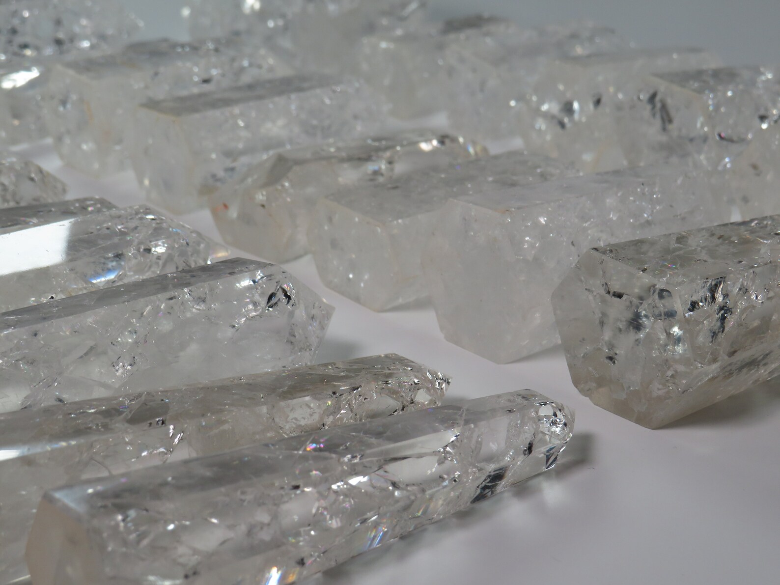 Fire and Ice Quartz Quartz Towers Gemstone Towers Crystal - Etsy