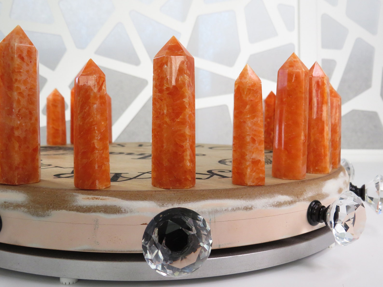 Orange Sunstone Sunstone Towers Gemstone Towers Creativity - Etsy