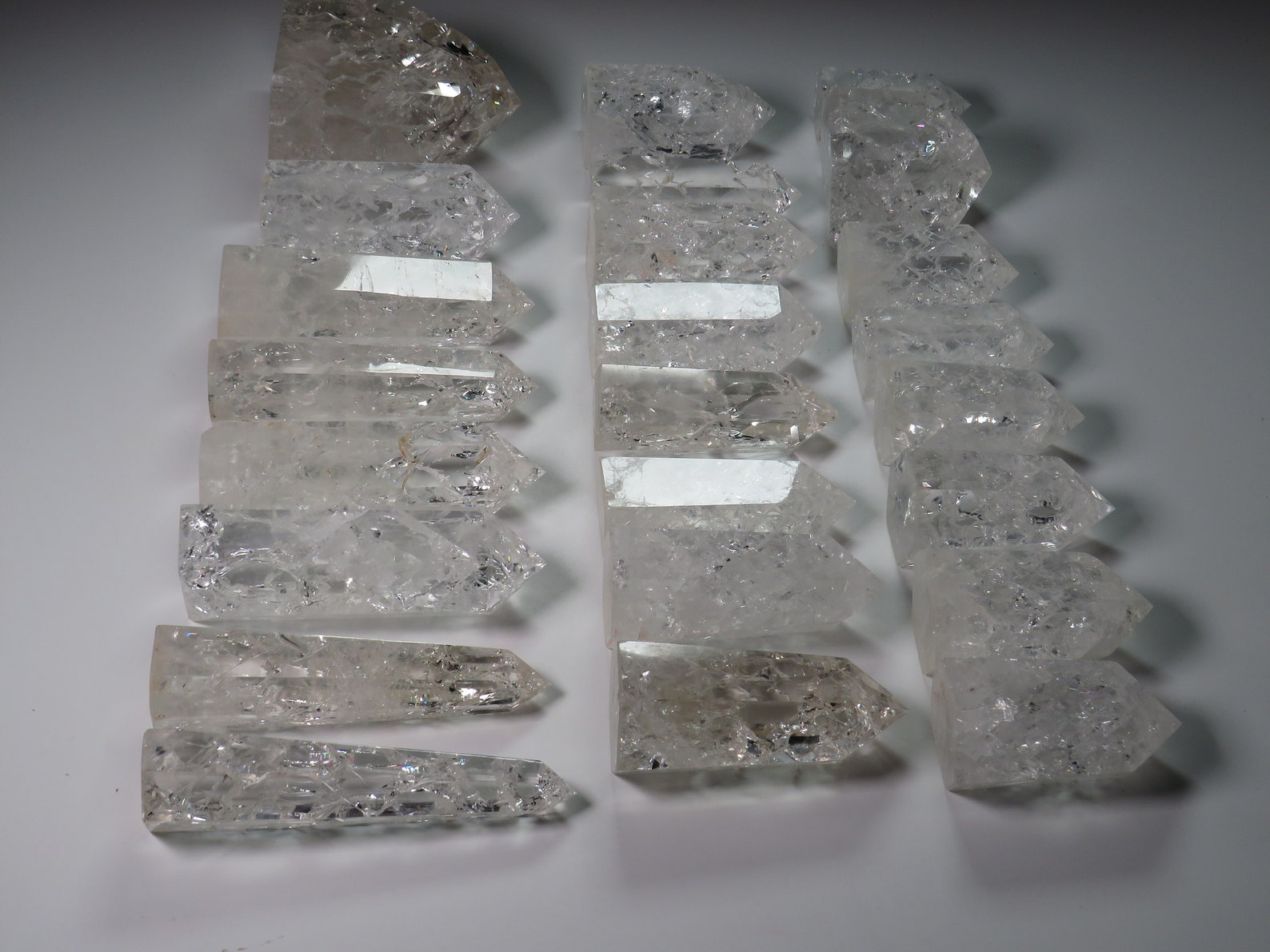 Fire and Ice Quartz, Quartz Towers, Gemstone Towers, Crystal, Fire ...