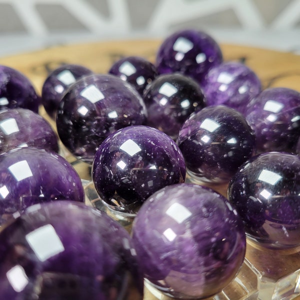 Deep Purple Stone - Etsy