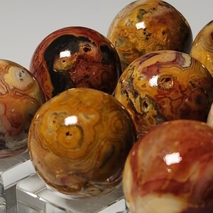 Crazy Lace Agate Sphere, Choose Your Sphere, Small Crystal Sphere ...