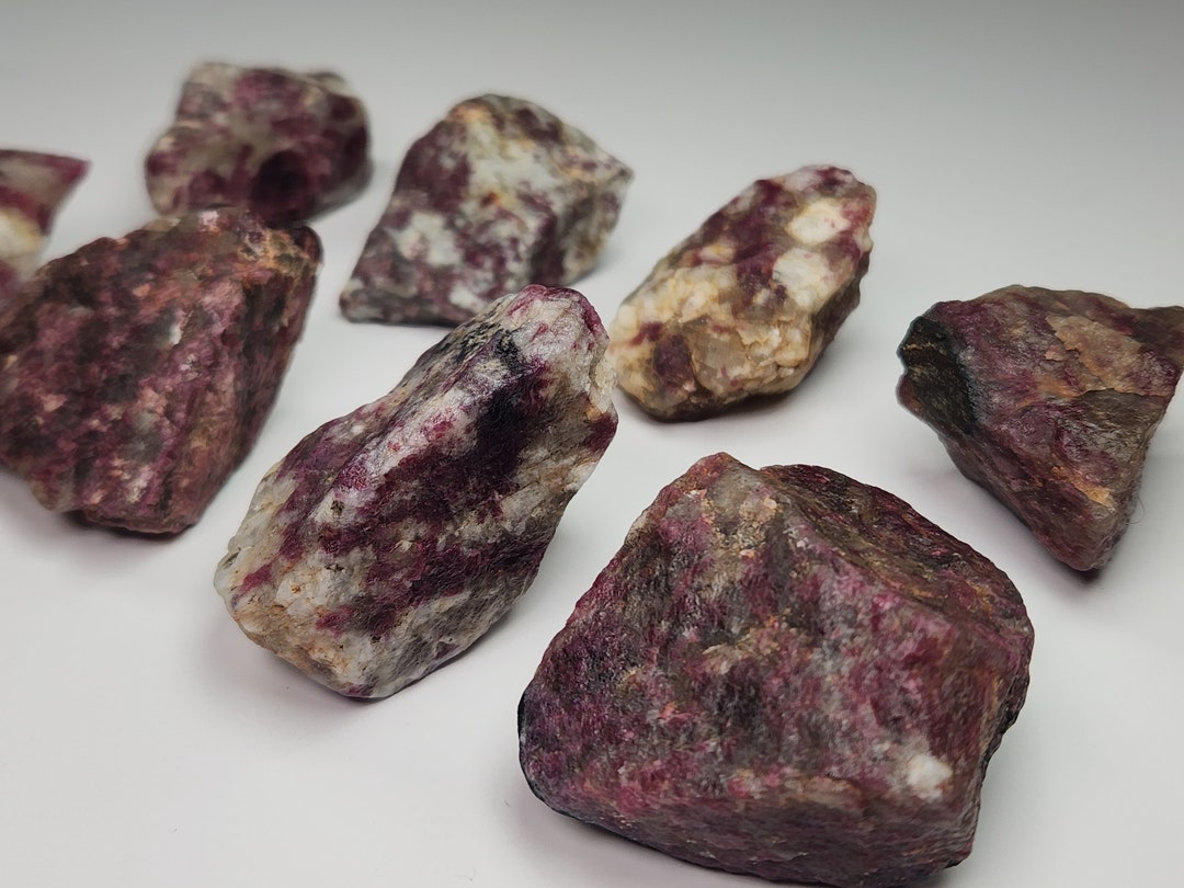 Raw Rubellite Crystals, Raw Pink Tourmaline, Rubellite Tourmaline ...