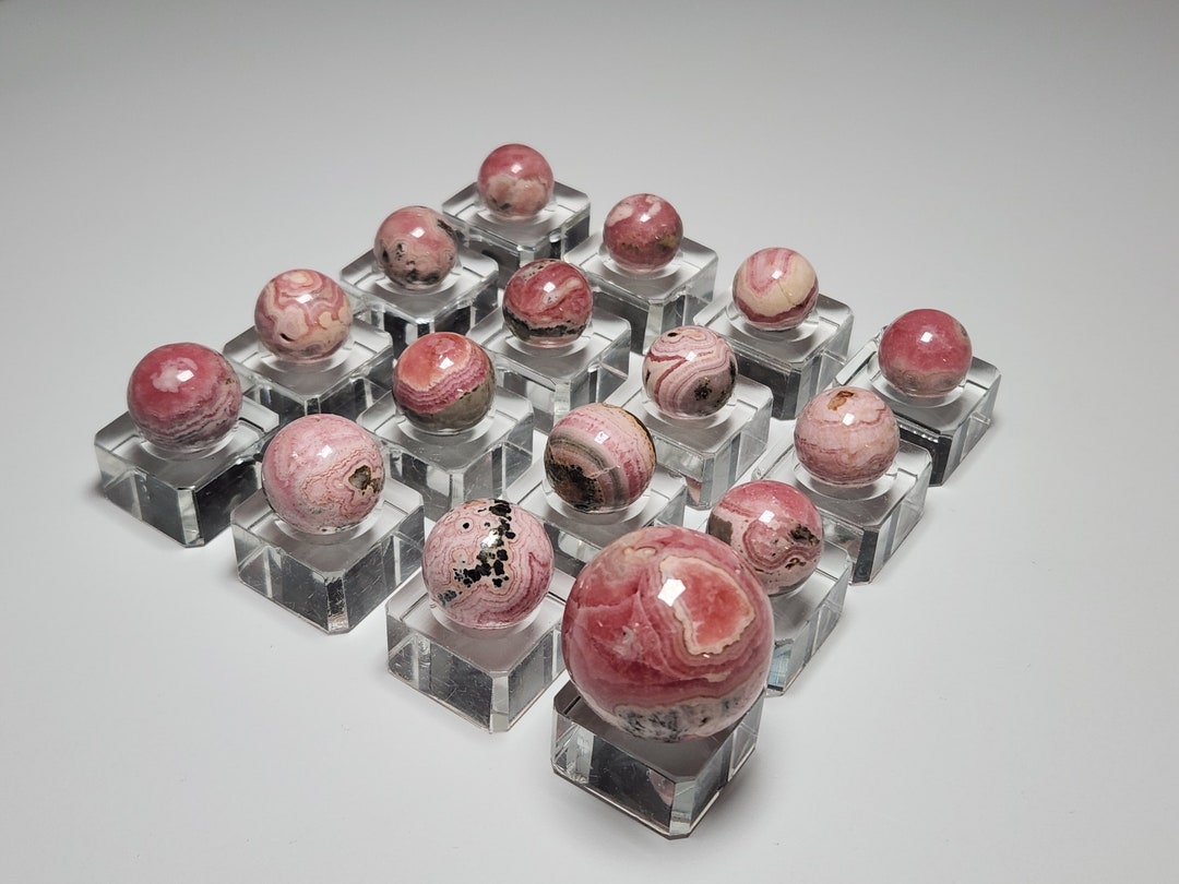 Rhodochrosite Sphere From Argentina, Choose Your Sphere, High Quality ...