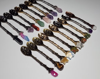 Mini Crystal Apothecary Spoon - Etsy