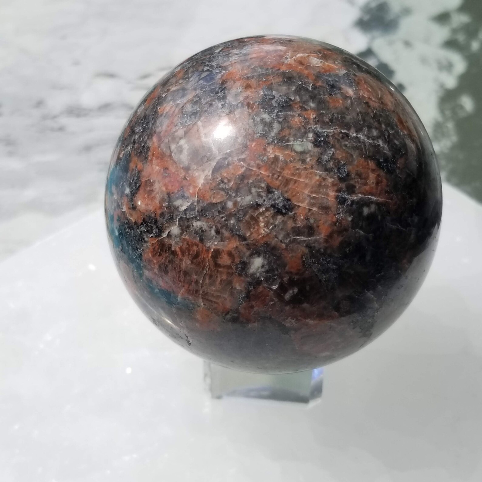 Red Que Sera Sphere Red Que Sera Sphere Que Sera Crystal - Etsy