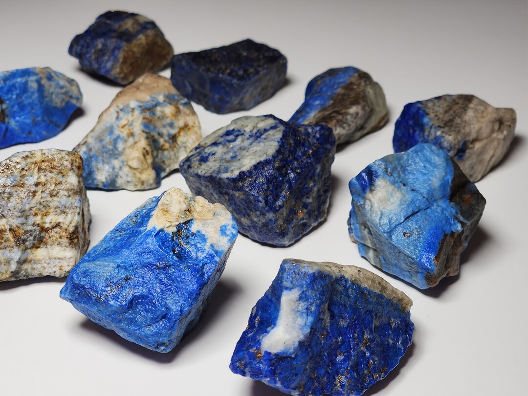 Raw Lapis Lazuli Gemstones, Lapis Crystals, Raw Lapis Gemstones, Choose Your Favorite Lapis Gem ...