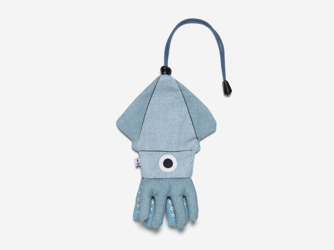 Squid keychain - Etsy