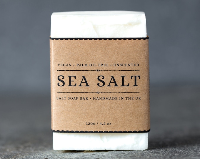Sea Salt Soap - Etsy