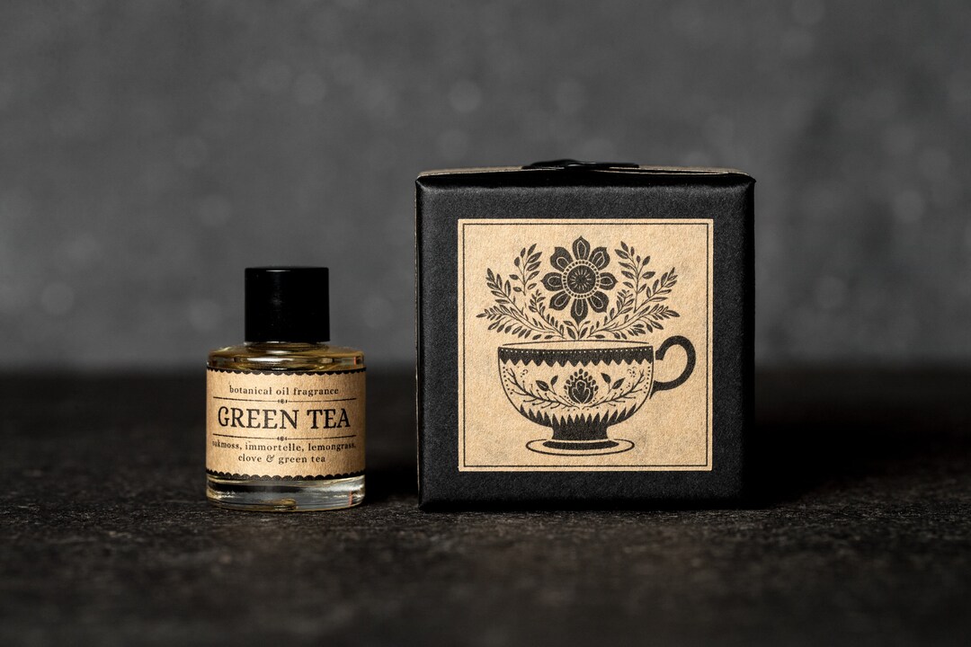 Green Tea Perfume - Natural Tea-inspired Unisex Fragrance - Etsy