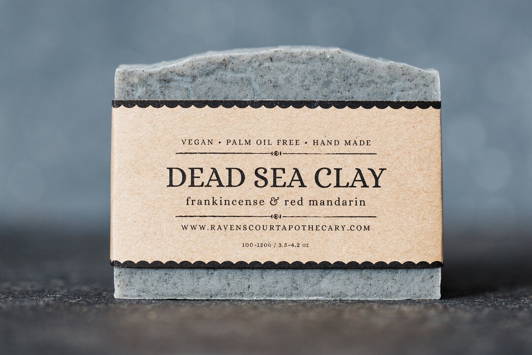 Dead Sea Clay Soap Vegan Soap Handmade Soap Frankincense - Etsy