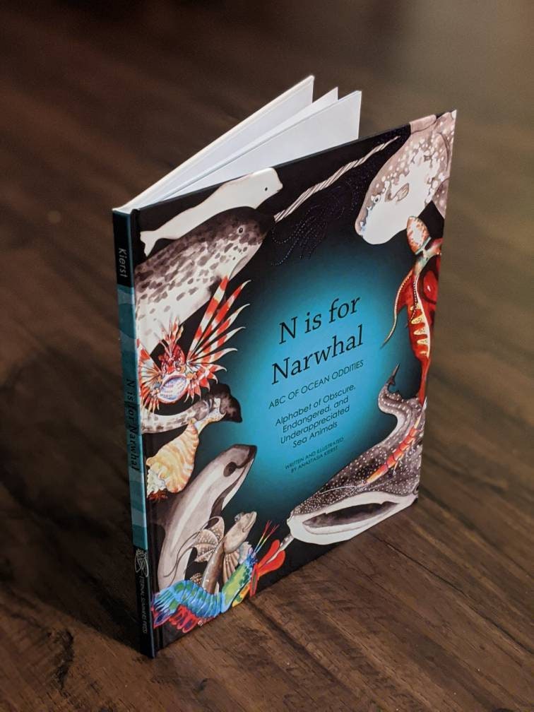Signed Hardcover Children's Book: N is for Narwhal ABC of Ocean ...