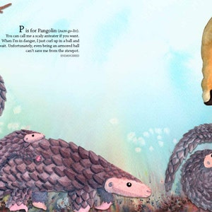Signed Paperback Book: P is for Pangolin, an Alphabet of Obscure ...