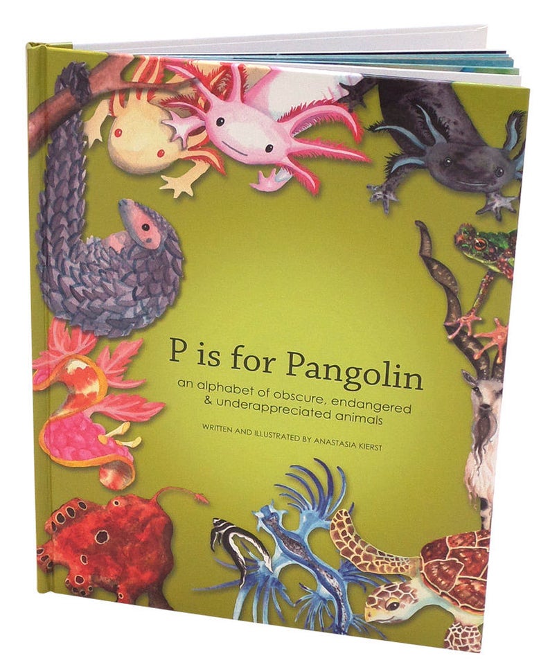 Signed HARDCOVER Children's Book: P is for Pangolin, an Alphabet of ...