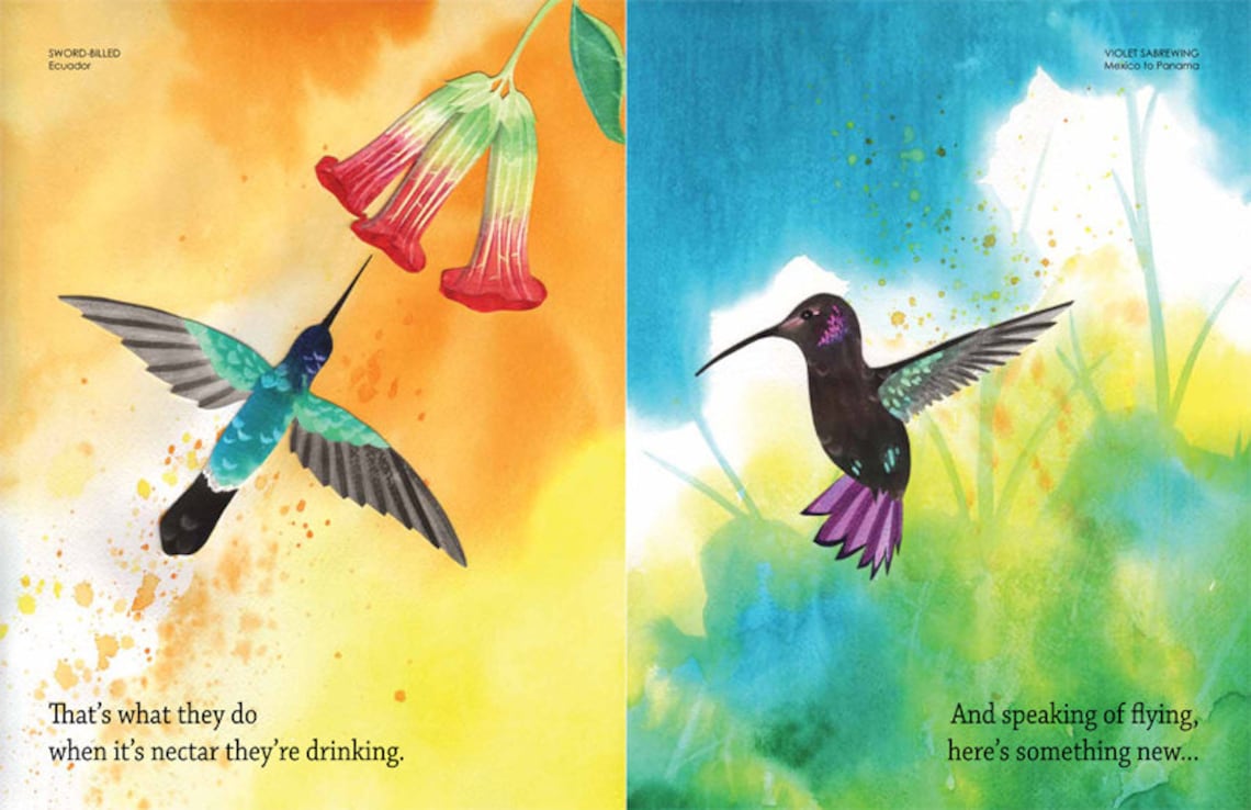 Hummingbird Heaven: a Counting Poem - DIGITAL DOWNLOAD VERSION - Etsy