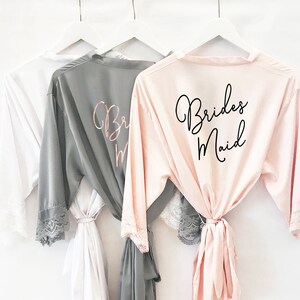 PLUS SIZE Bride Robe Plus Size Robes for Bride to Be White Bride Robe ...