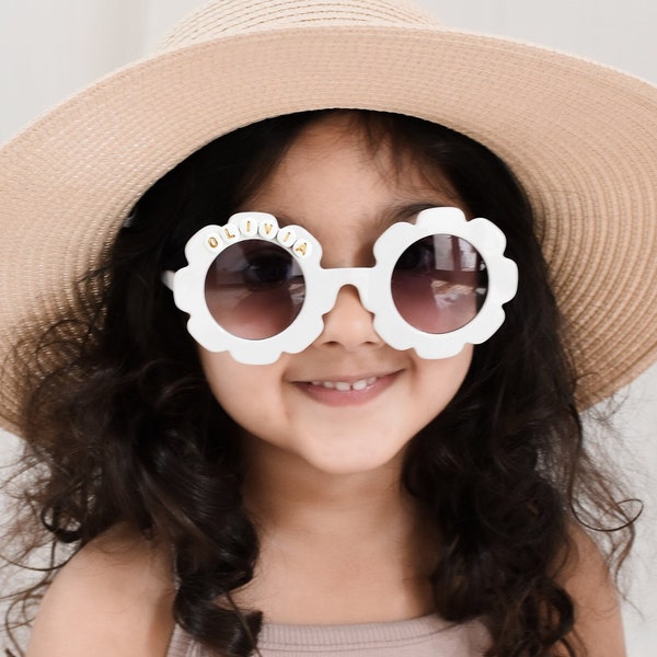 Flower Sunglasses - Etsy