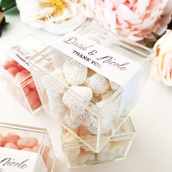 Wedding Candy Box - Etsy