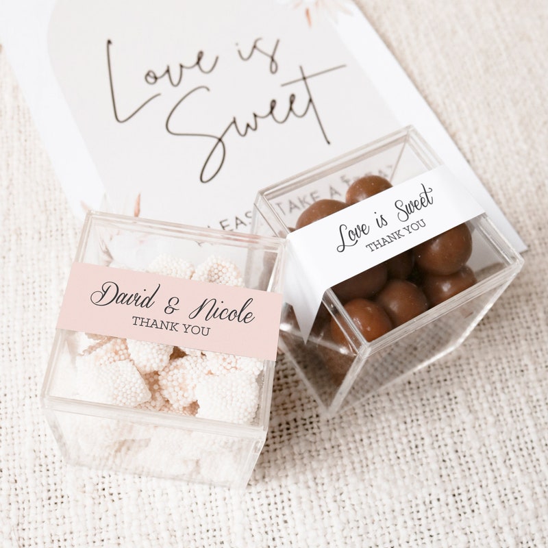 Diy Favor Boxes - Etsy