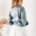 Personalized Denim Jacket Personalized Bridesmaid Jacket | Etsy