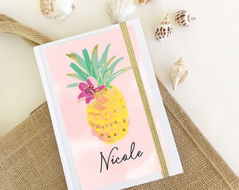 Pineapple notebook | Etsy