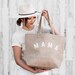 Mama Bag Mom Tote Bag Mom Beach Bag Mom Carryall Bag Gift for - Etsy