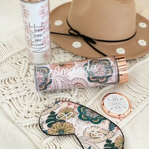 Boho Tumbler Bridesmaid Tumbler Cup Boho Gifts for Her Boho ...