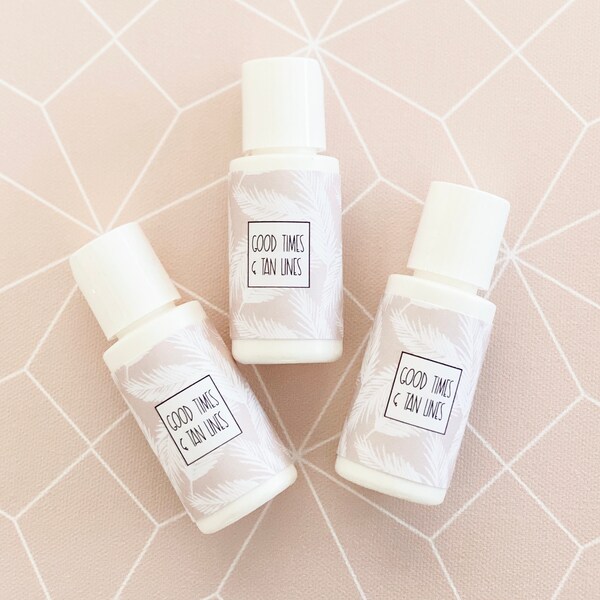 Sunscreen Favors - Etsy