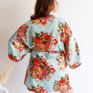 Floral Bridesmaid Robes Set - You Choose Qty - Floral Bridal Robes ...