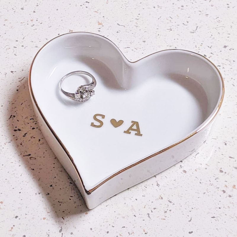 Heart Ring Dish - Etsy