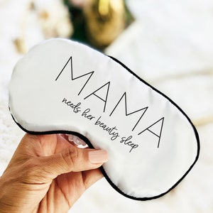 Mama Sleep Mask Baby Shower Gift New Mom Gift Funny Sleep Mask ...