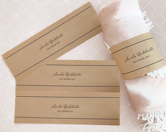 Craft paper labels store