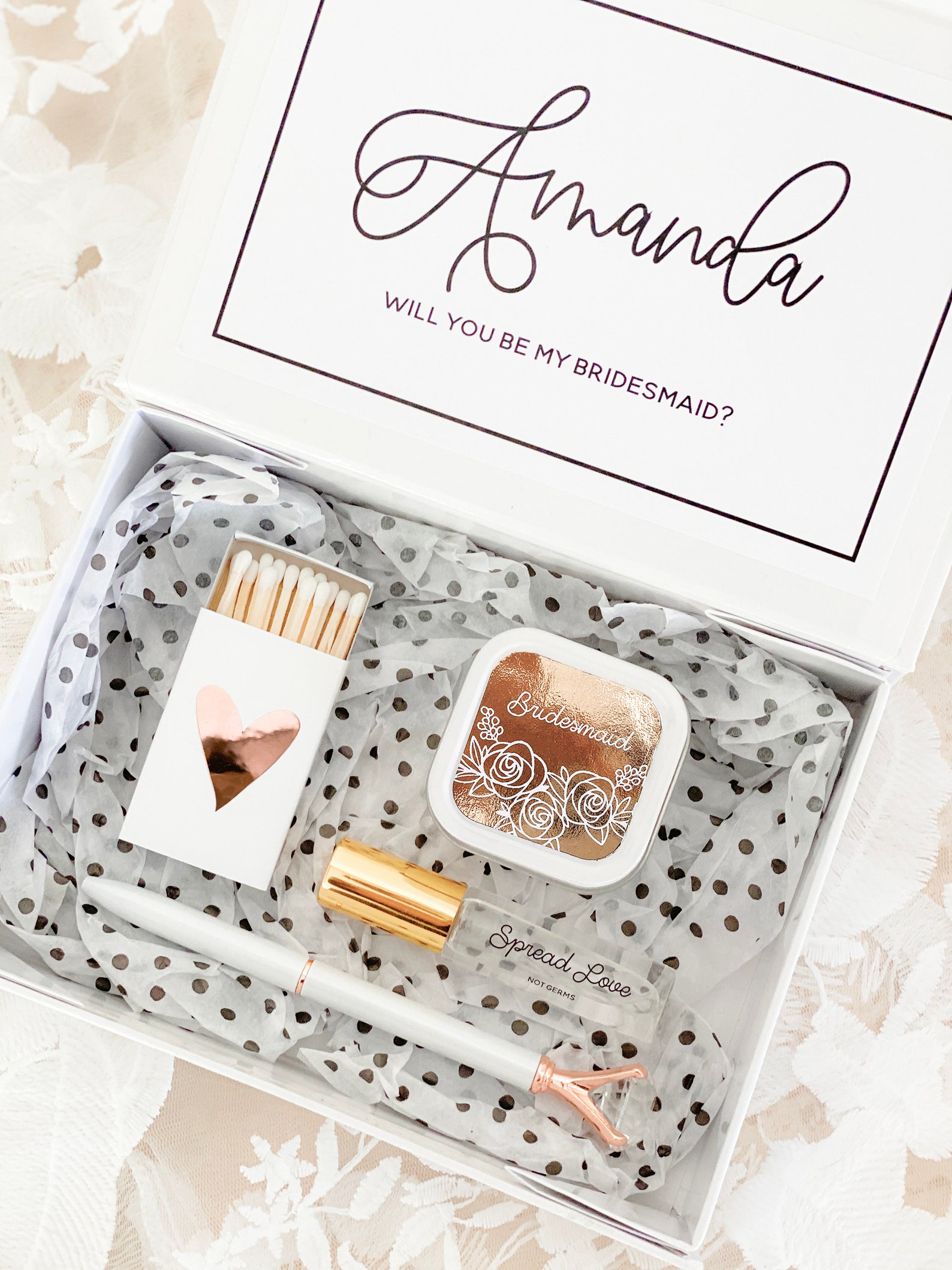 Wedding Matches Heart Matches Cute Matches Silver Gold Rose - Etsy