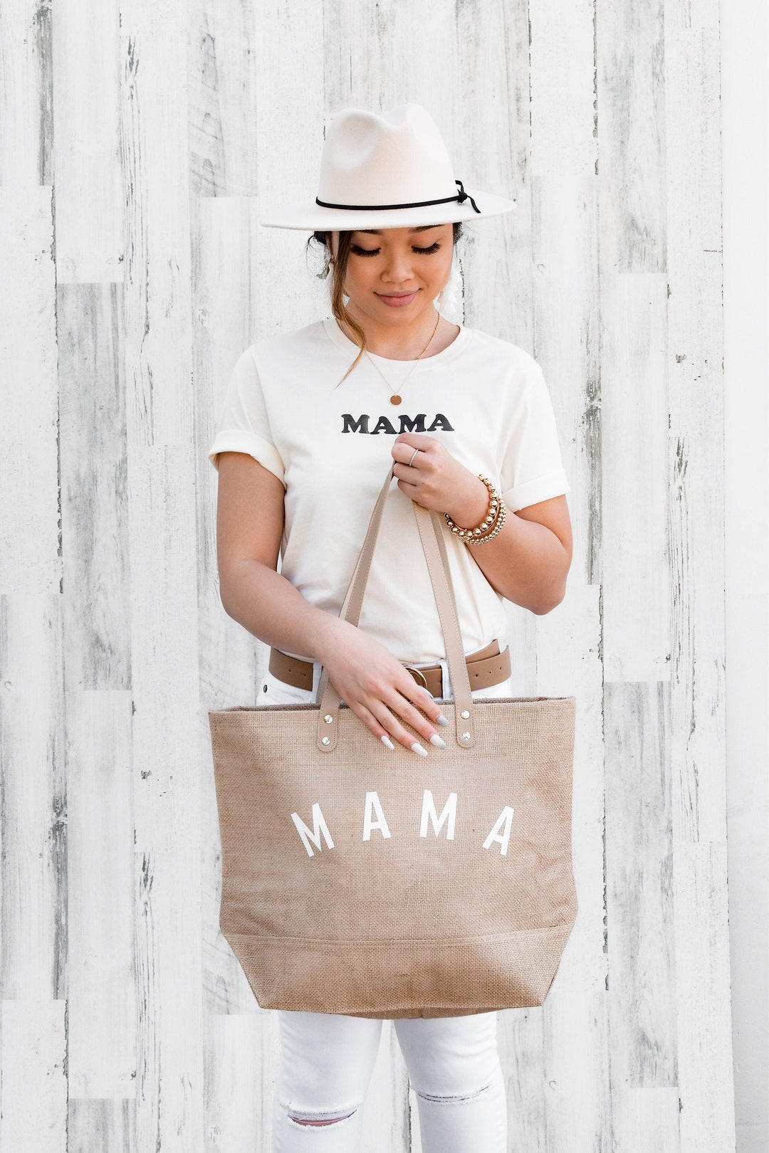 Mama Bag Mom Tote Bag Mom Beach Bag Mom Carryall Bag Gift for Mom ...
