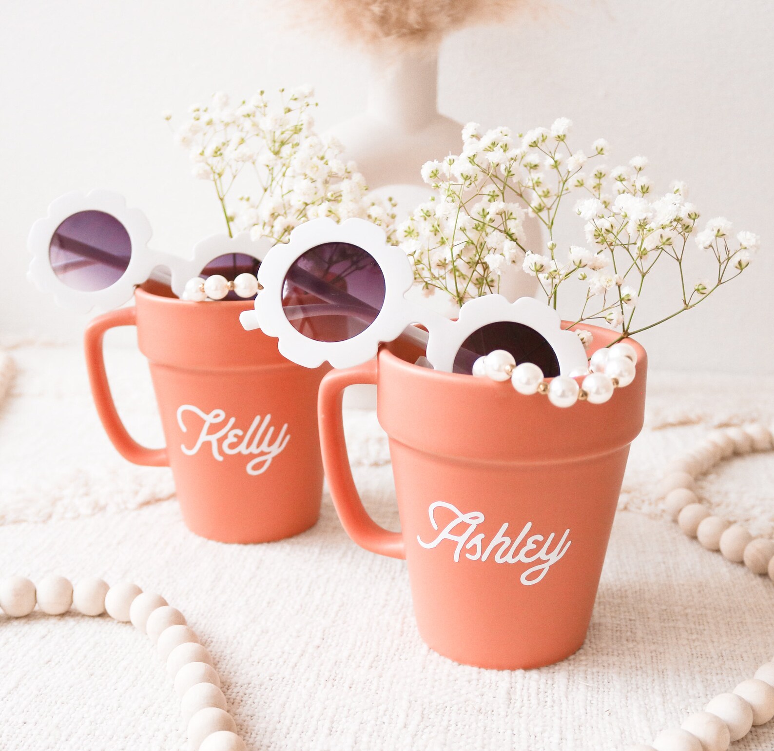 Coffee Mug Personalized Flower Pot Mug for Women Pottery Plant - Etsy