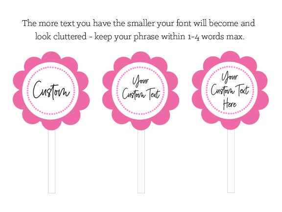 Red Cupcake Toppers and Red Cupcake Wrappers Personalized With | Etsy