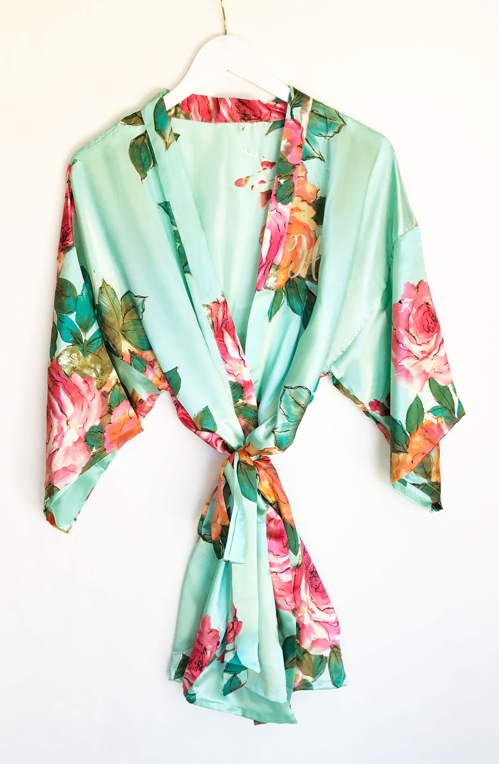 Maternity Robe Floral Nursing Gown Robe Labor Gown Delivery | Etsy