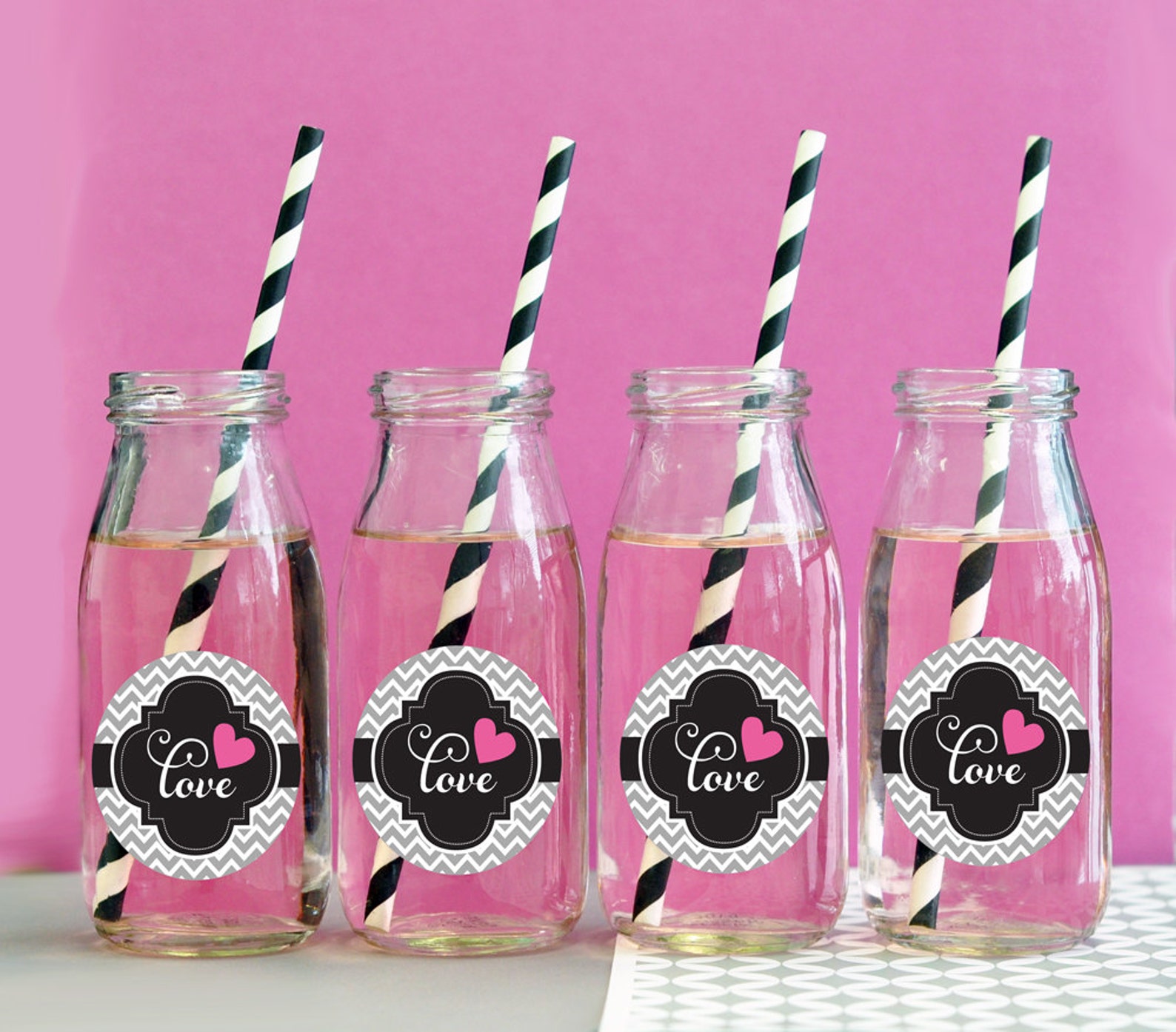 half-pint-milk-bottles-vintage-milk-bottles-glass-milk-etsy