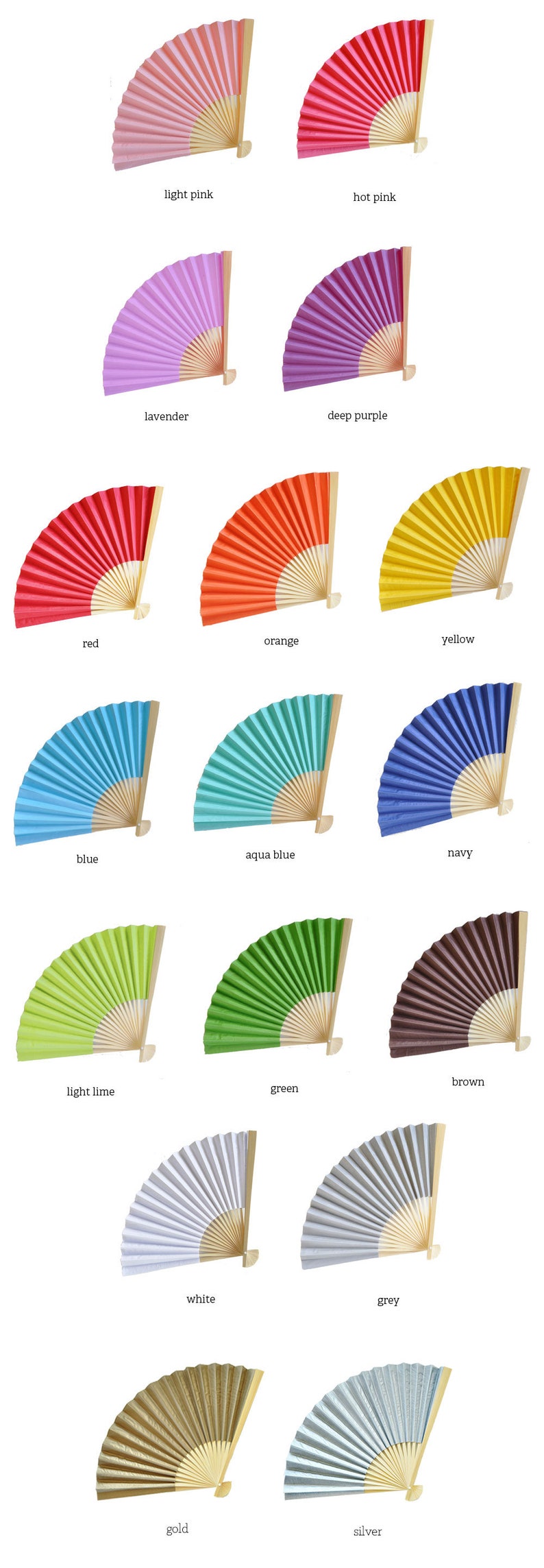 Personalized Fans Personalized Hand Fans Personalized | Etsy