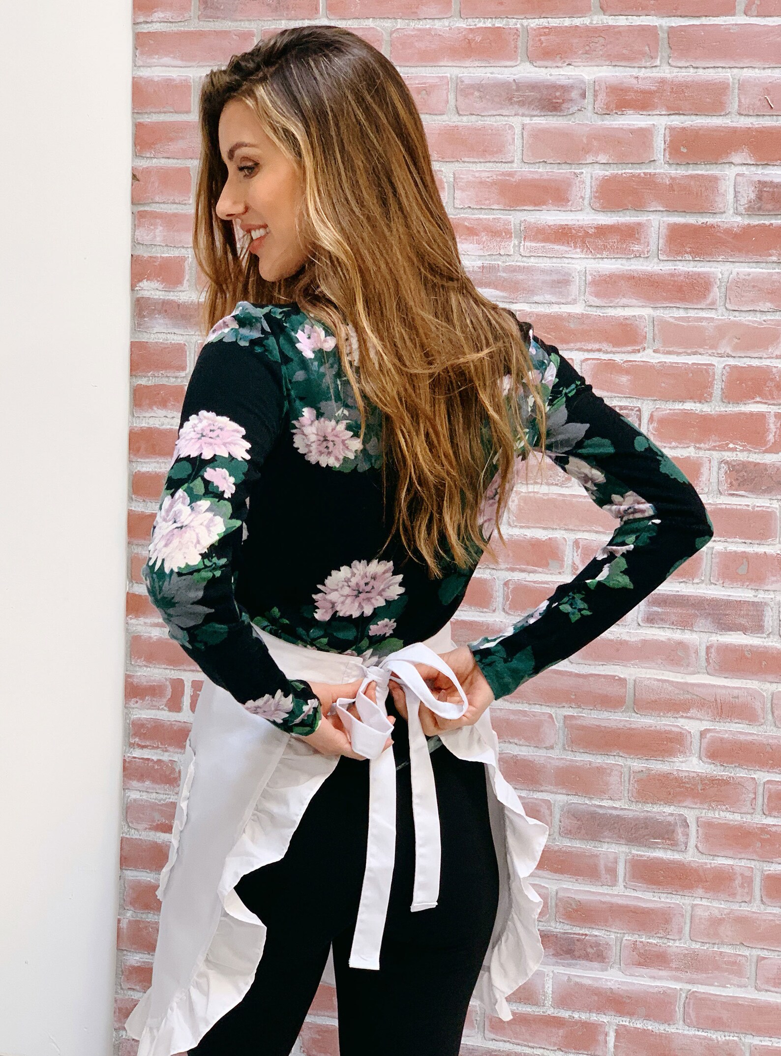 Best Mom Ever Apron Cooking Aprons for Womens Ruffled With - Etsy